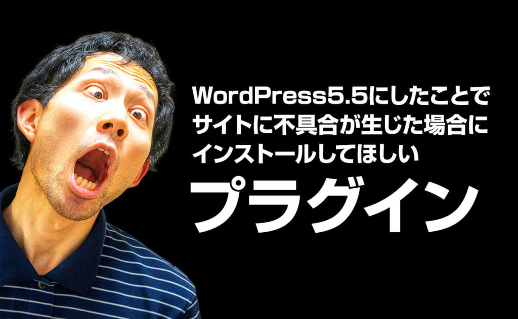 WordPress5.5にしたことでサイトに不具合が起きる問題を解決するプラグイン | | HOMEPAGE DOCTOR【ホームページドクター】